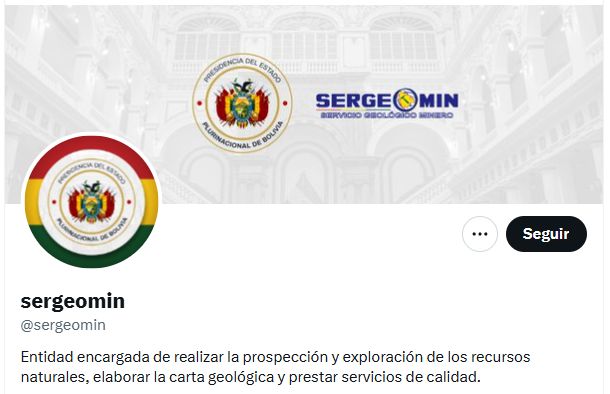 Servicio Geológico Minero